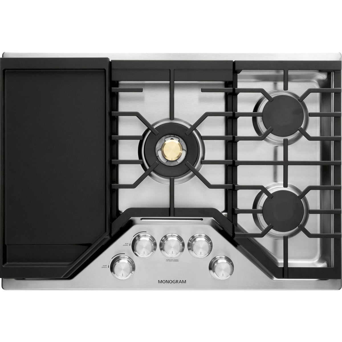 Monogram 30" Gas Range (ZGU30RSLSS) - Stainless Steel | schwartz-furniture