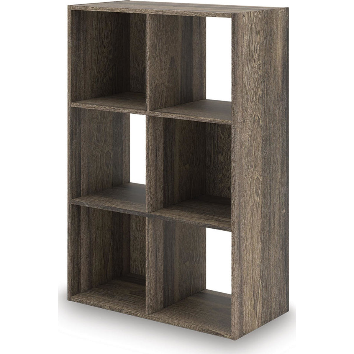 Shallifer Six Cube Organizer Bookcase | schwartz-furniture
