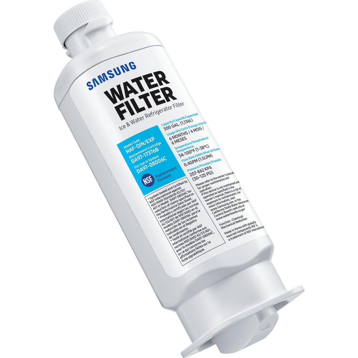 Samsung Water Filter (HAF-QIN) | schwartz-furniture