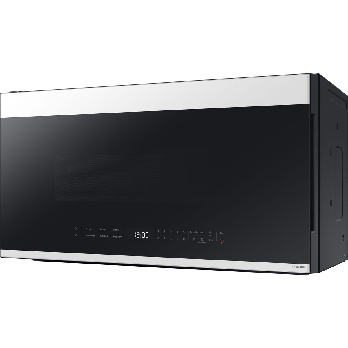Samsung OTR Microwave (ME21DB650012AC) - White Glass | schwartz-furniture