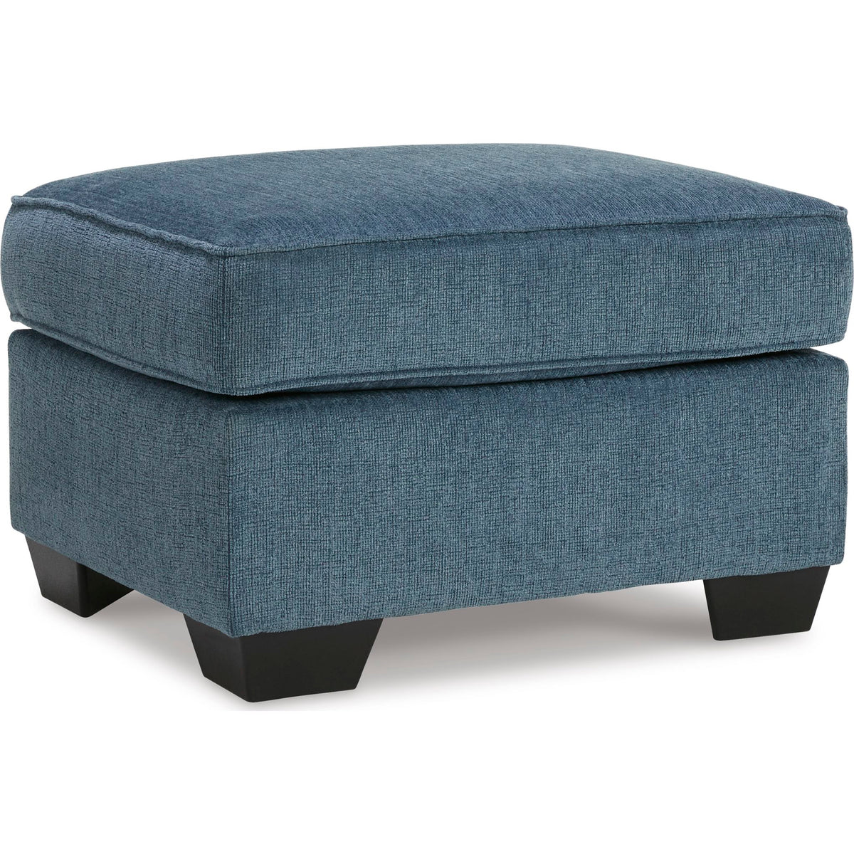 Cashton Ottoman - Blue | schwartz-furniture