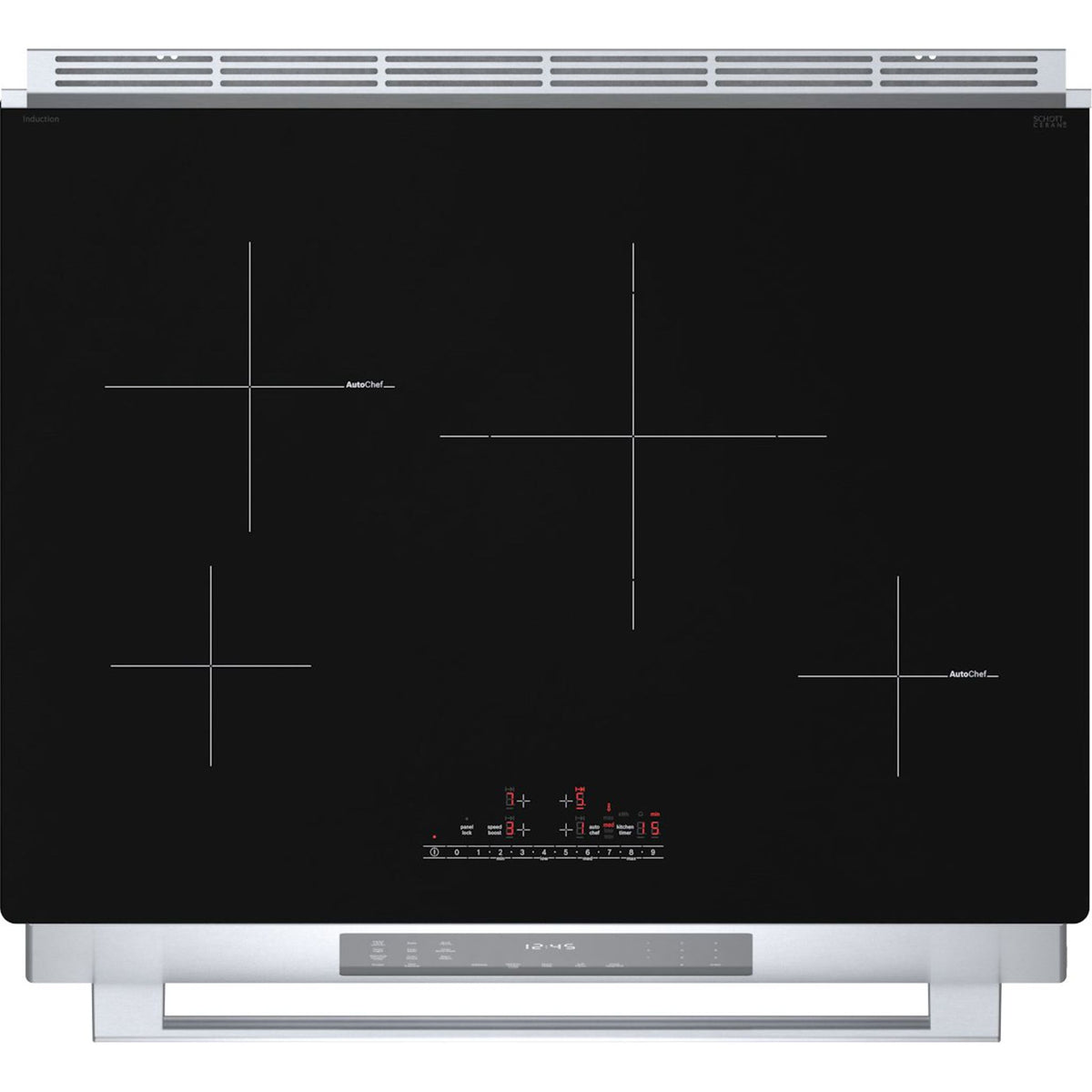 Bosch Induction Range (HII8057C) - Stainless Steel | schwartz-furniture