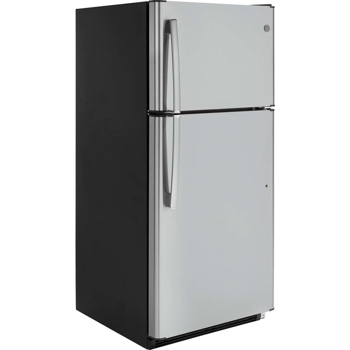 GE® 18 Cu. Ft. Top-Freezer Refrigerator Stainless Steel - GTS18FSLKSS ...