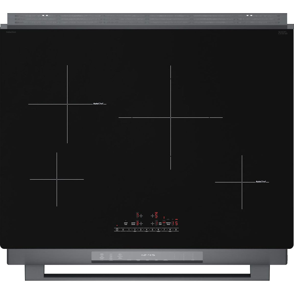 Bosch Induction Range (HII8047C) - Black Stainless Steel | schwartz ...